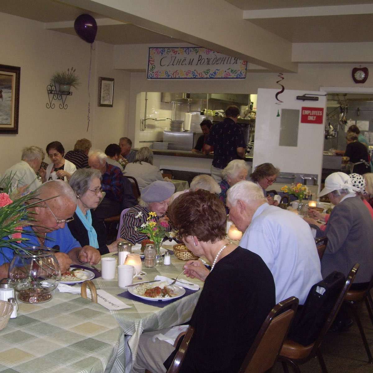 Congregate meals program